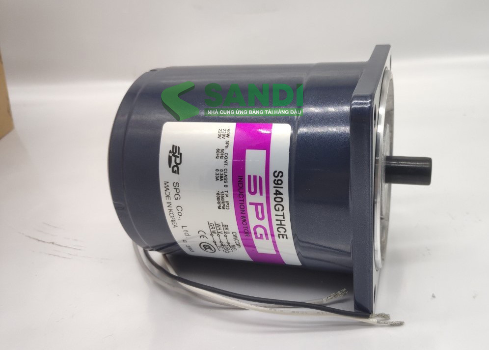 Động cơ băng tải SPG S9I40GTHCE 40W 3 pha
